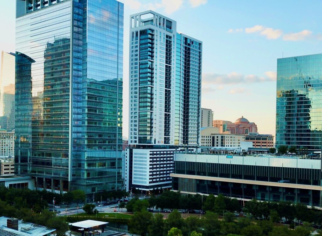 Contemporary Tower Apartments with Rooftop Pool and Downtown Views